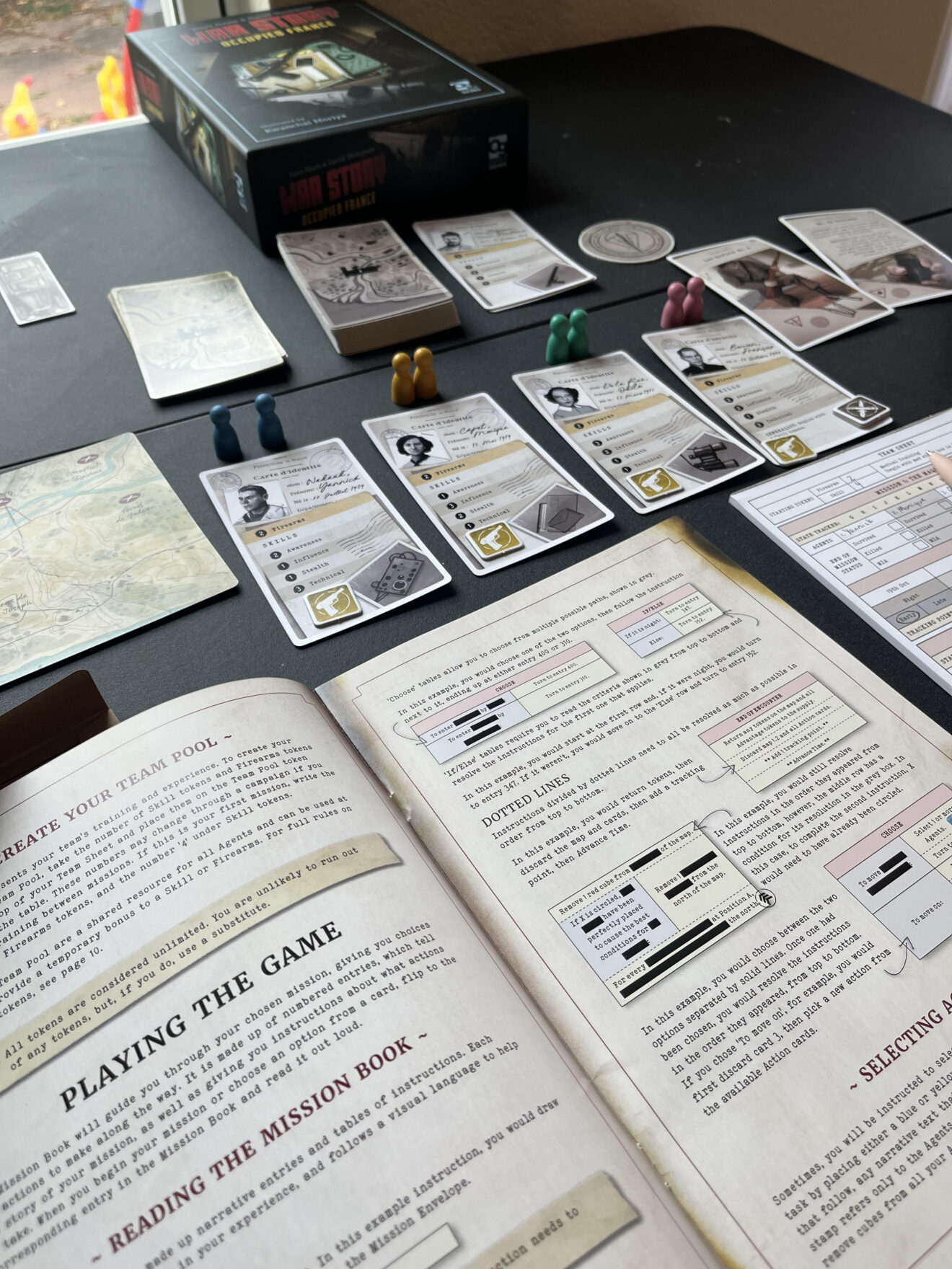 Espionage À La Carte: A War Story Review - All for One Games - Board ...